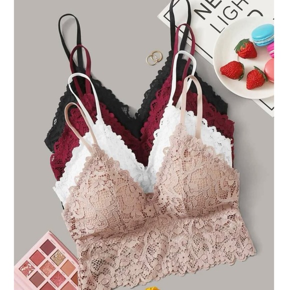 Intimates & Sleepwear | Romantic 4 Pack Bralette | Poshmark